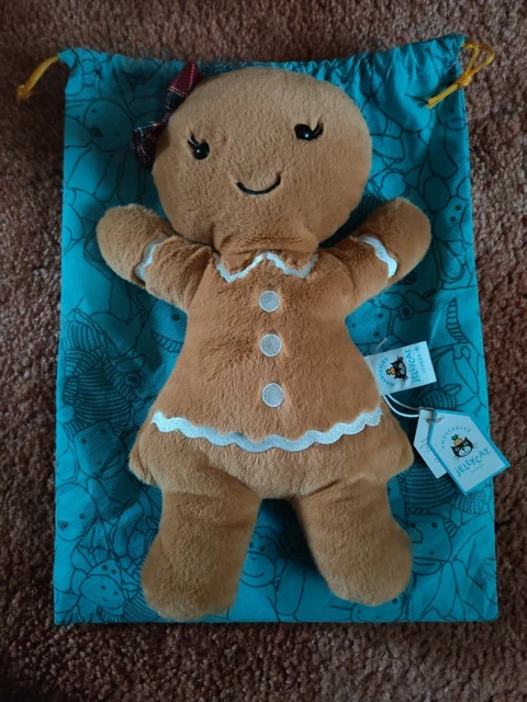 JELLYCAT GINGERBREAD RUBY Soft Toy £24.10 - PicClick UK