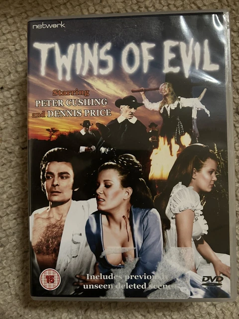 TWINS OF EVIL Horror DVD in Good Condition With Free Postage £7.99 ...