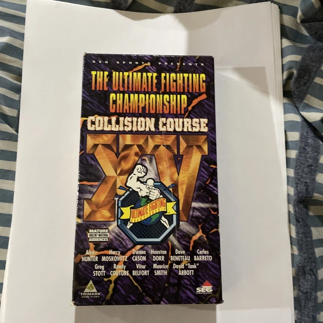 THE ULTIMATE FIGHTING Championship XV - Collision Course (VHS, 1999) $2 ...