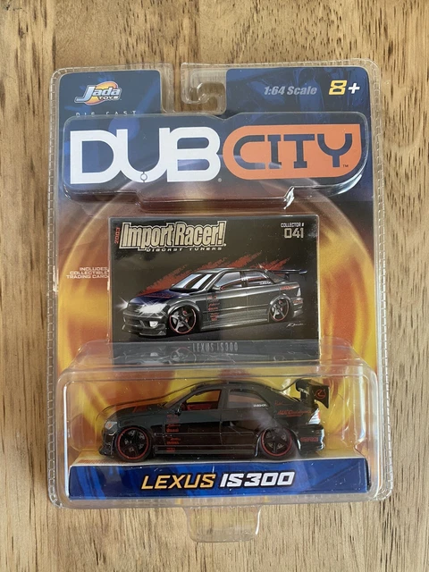 2003 JADA TOYS Dub City Import Racer Diecast Tuners Lexus IS300 Black ...