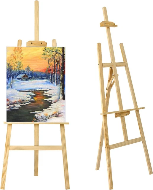 5FT STUDIO WOODEN Easel Display Art Craft Artist Cafe Wedding Painting ...