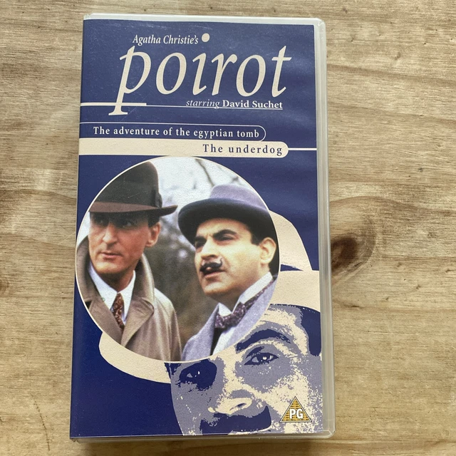 CHRISTIE POIROT THE Adventure Of The Egyptian Tomb / The Underdog VHS ...