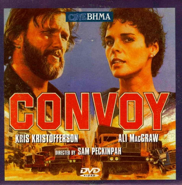 CONVOY (KRIS KRISTOFFERSON, Ali MacGraw, Ernest Borgnine) Region 2 DVD ...