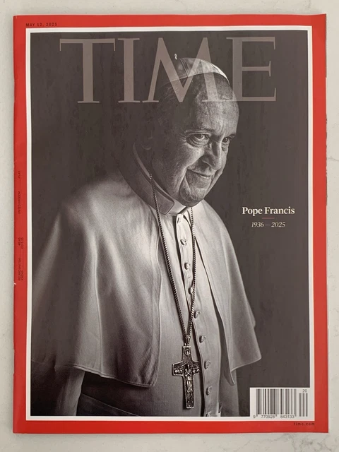 POPE FRANCIS 1936-2025 Time Magazine May 2025 EUR 23,31 - PicClick IT