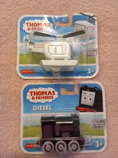 FISHER-PRICE THOMAS & Friends: Harold and Diesel Metal Engine Push ...