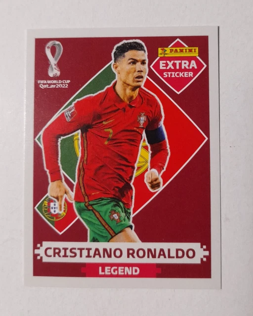 QATAR 2022-23 PANINI Extra Sticker Base Cristiano Ronaldo £19.18 ...
