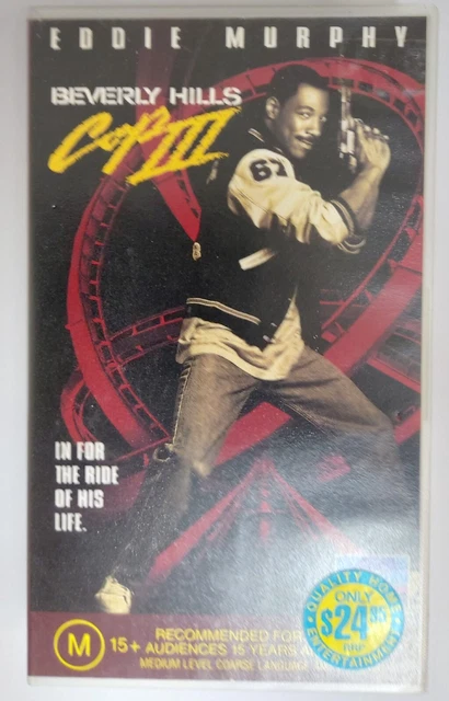 Beverly Hills Cop Iii Eddie Murphy Comedy 100 Min Vhs Pal M 19 99