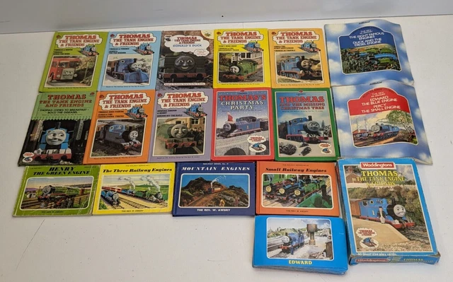 VINTAGE/RETRO - THOMAS The Tank Engine Books + Card Game Bundle £20.00 ...