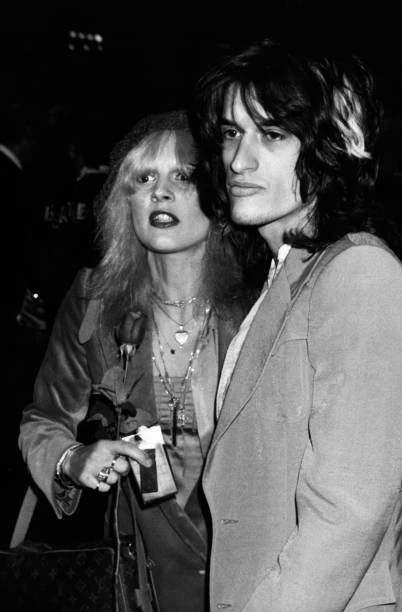 JOE PERRY & wife Elyssa Jerret at the opening party for "Beatl - 1978 ...