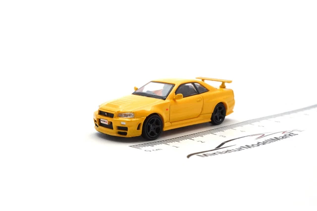 NISSAN SKYLINE GT-R (R34) - Gelb - 1:87 - Micro City (MC870012) EUR 22 ...