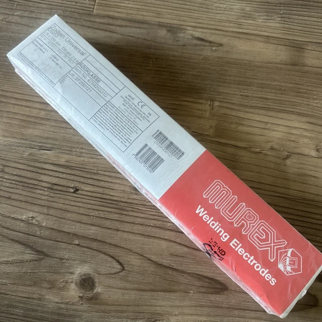 MUREX E6013 WELDING RODS 2.5 X 350mm 130pcs 2.4Kg MILD STEEL BRAND NEW ...
