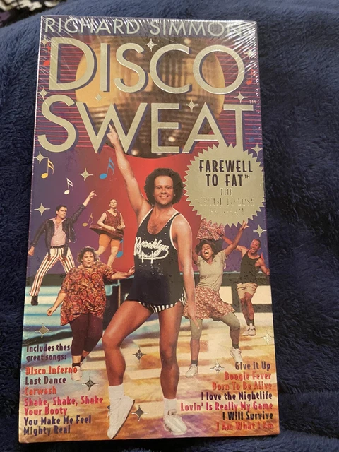 RICHARD SIMMONS - Brand New! Disco Sweat Cruise To Lose Program - VHS £ ...