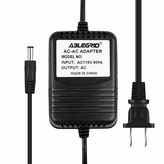 9V 1A AC-AC Adapter Charger for Digitech RP155 RP255 RP355 Power Supply ...