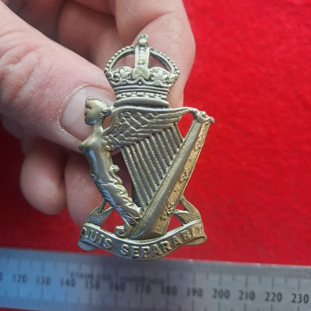 WW2 THE ROYAL Irish Rifles Regiment Cap Badge British Army £8.99 ...