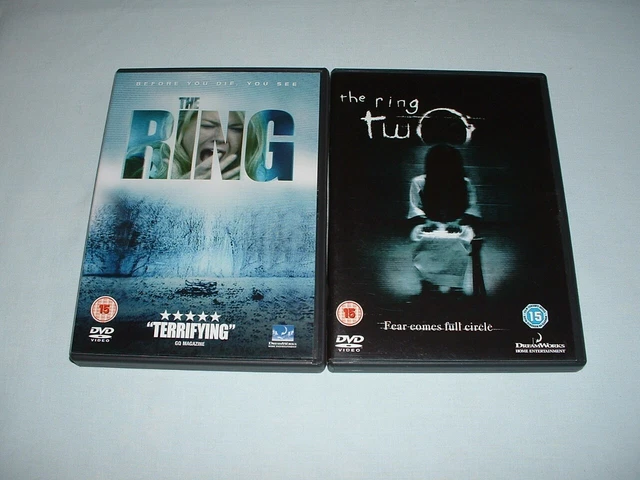 THE RING 1 & 2 DVD Collection Set (FILM/MOVIE/HORROR/NAOMI WATTS ...