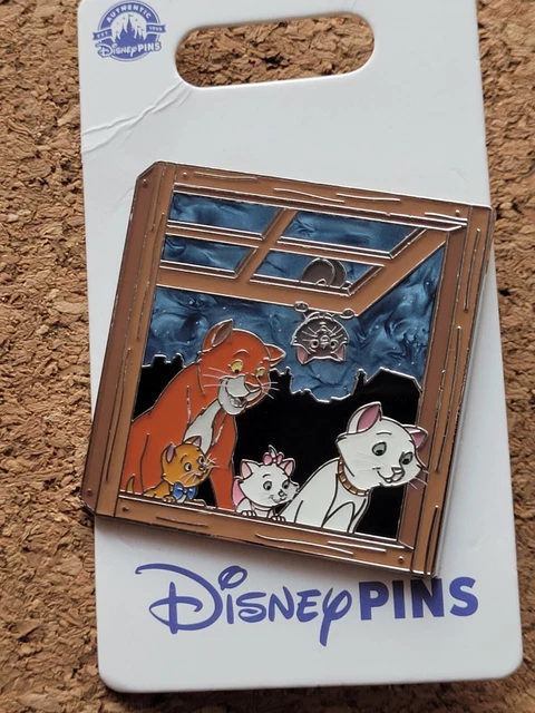 DISNEY PARKS THE Aristocats Pin Window Duchess Marie Kittens £12.00 ...