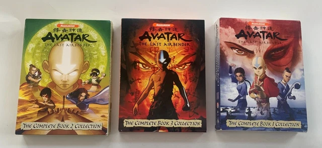 ENSEMBLE DVD NICKELODEON AVATAR The Last Airbender collection complète ...