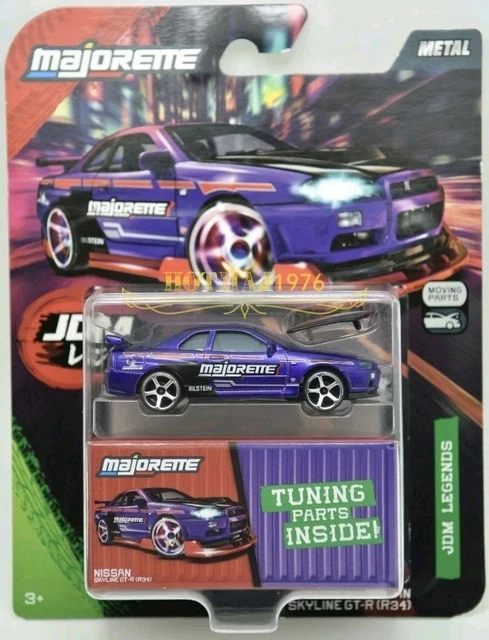 MAJORETTE NISSAN SKYLINE Gt-R [R34] 🇯🇵 Jdm Legends 🇯🇵 💥2025💥 EUR 19,99 ...