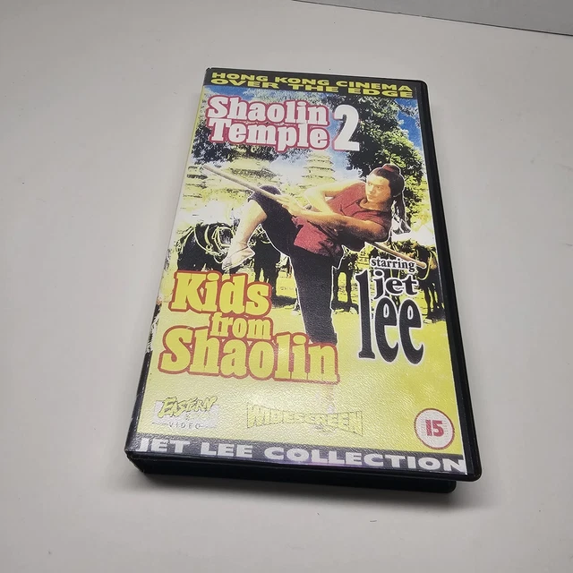 SHAOLIN TEMPLE 2 Kids from Shaolin VHS Jet Li Kung Fu Action £9.87 ...