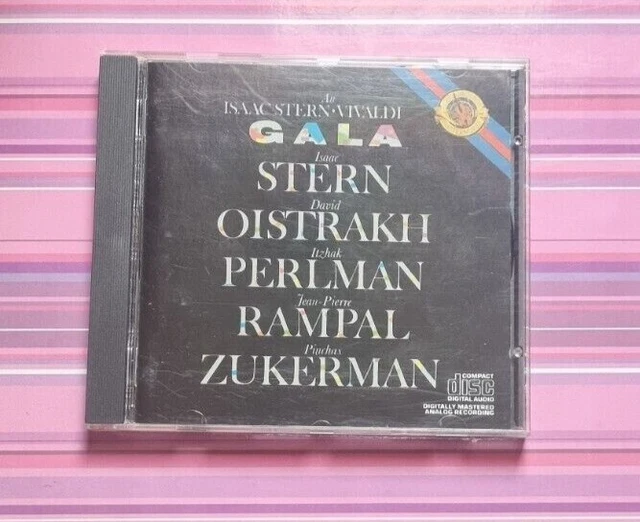 AN ISAAC STERN Vivaldi Gala. Stern, Oistrakh, Perlman, Rampal, Zukerman EUR 4,00 - PicClick FR