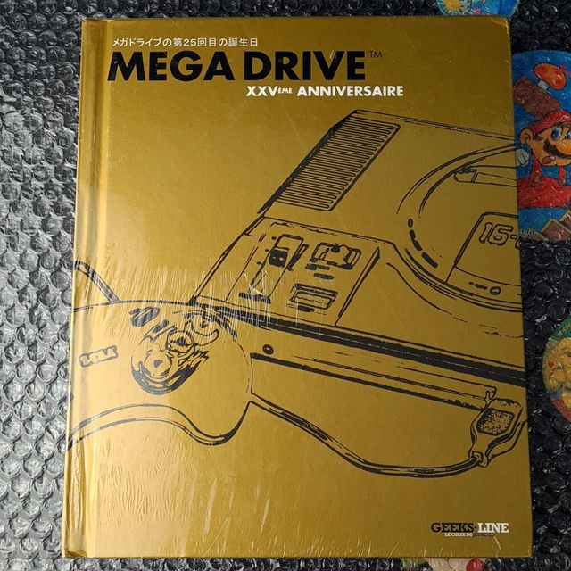 MEGA DRIVE XXVÉME ANNIVERSAIRE Geek Lines Book/Livre Megadrive History ...
