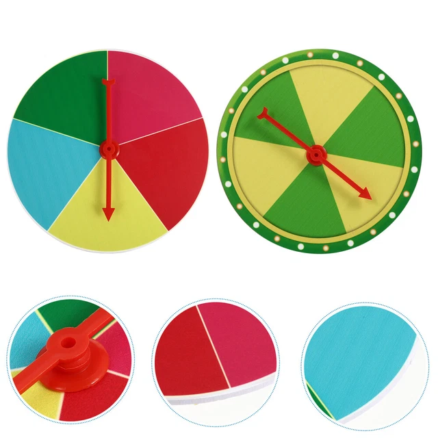 ROTARY TABLE GAME Turntable Mini Wheels Fidget Slug Toys Desktop £8.68 ...