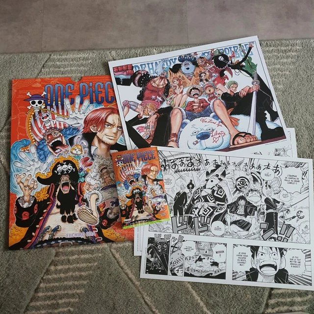 ONE PIECE - Edition Originale - Premier Tirage - Tome 105 - 3 Planches ...