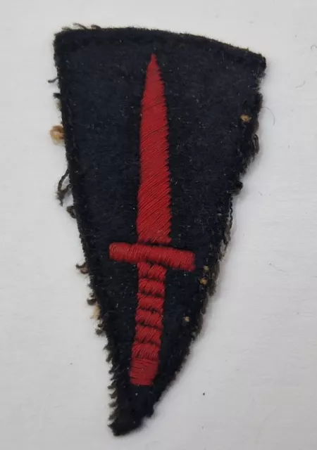 WW2 BRITISH ARMY Commando Qualification Trained Field Service Cloth ...