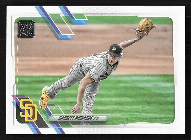 2021 TOPPS GARRETT Richards #140 San Diego Padres EUR 1,64 - PicClick FR