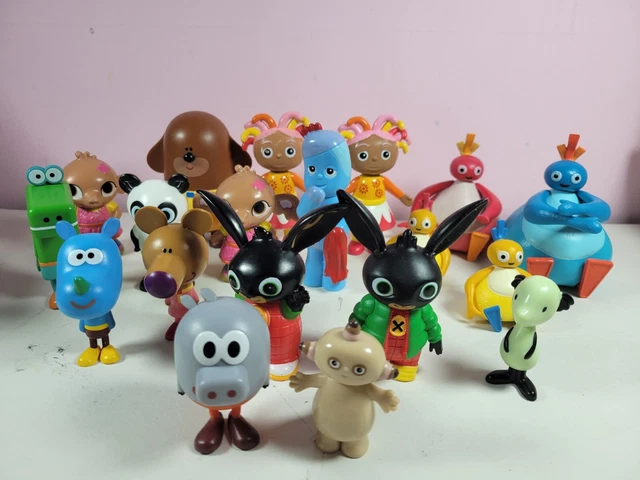 CBEEBIES TV FAVOURITES Figures Bundle Bing, Hey Duggee, Twirlywoos £16. ...