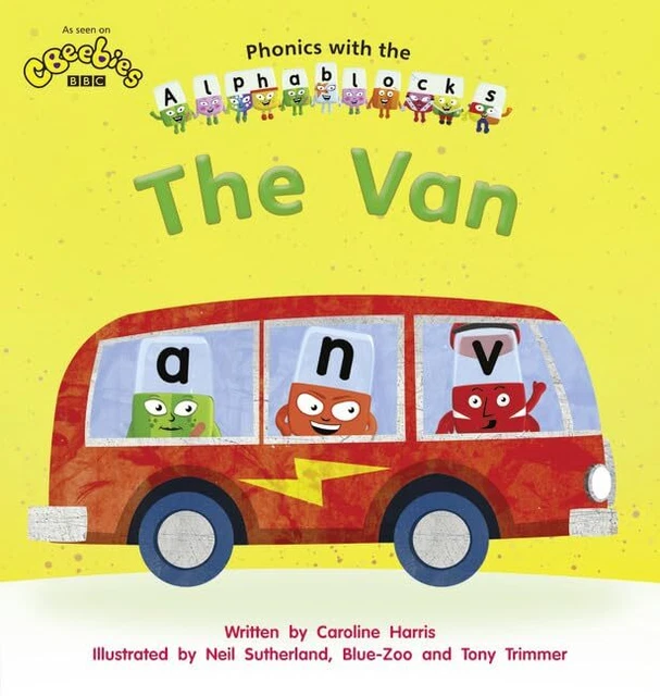 PHONICS WITH ALPHABLOCKS: The Van (Home learning edition)-Harris £9.39 ...