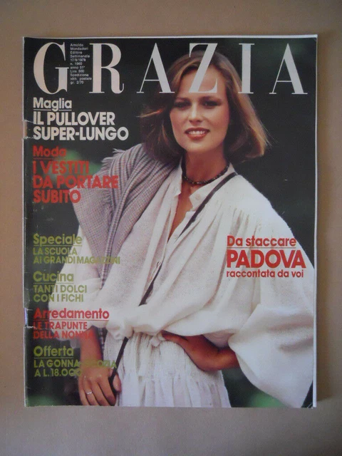 GRAZIA N 1960 1978 rivista di moda vintage [G775] EUR 9,15 - PicClick FR