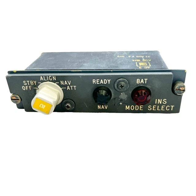 BOEING 747-200 AIRCRAFT Cockpit Panel Mode Select £49.99 - PicClick UK
