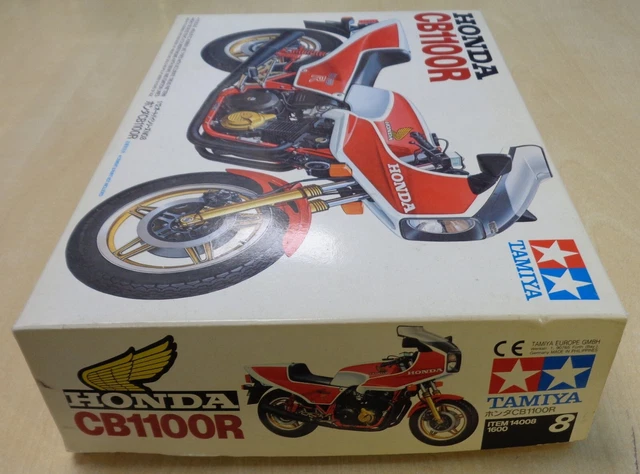TAMIYA 14008 HONDA CB1100R Highly Detailed Model Kit 1:12 Scale ...