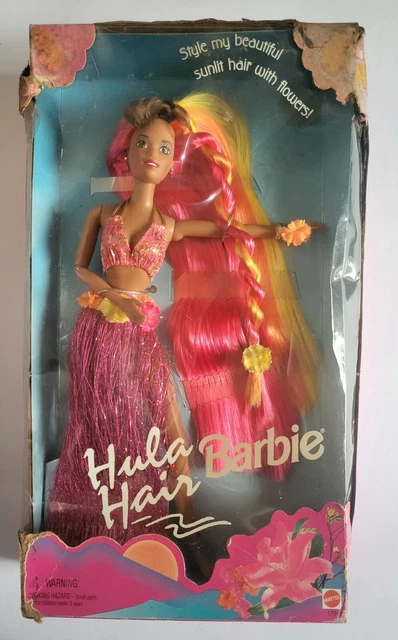 BARBIE HULA HAIR Christie AA Mattel Vintage 90's EUR 160,00 - PicClick FR
