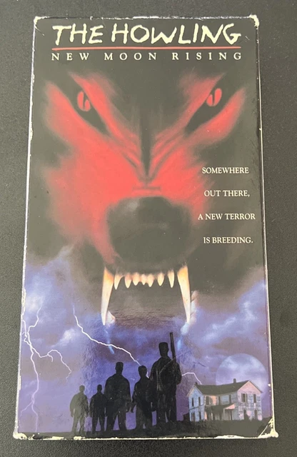 THE HOWLING: NEW MOON RISING. VHS. Horror. Rare. New Line Home Video. £ ...