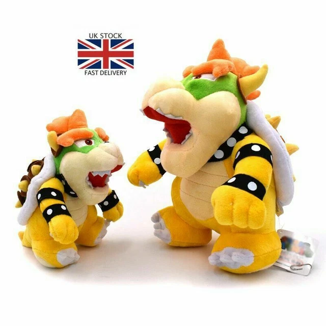 SUPER MARIO BROS. Plush Bowser Koopa Soft Toy Stuffed Animal Doll Teddys 6" Gift £7.99 - PicClick UK