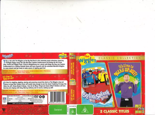 The Wiggles Splish Splash Big Red Boat It S Time To Wake Up Jeff