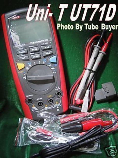 UNI-T UT71D DMM multimeter with USB Temperature EUR 281,03 - PicClick DE