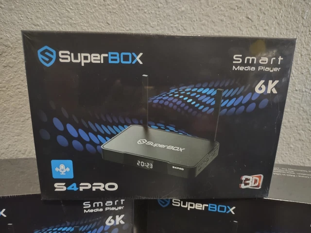 NEW SuperBox S4 PRO - Stream TV - Fast Delivery - Auction - £182.86 ...