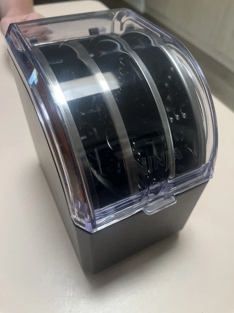 NINJA FOOD PROCESSOR Set of 4 Disc Blades in Storage Box Case $49.00 ...