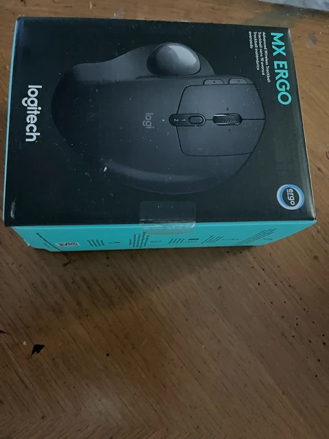 LOGITECH MX ERGO S Wireless Ergonomic Trackball Mouse w/ 6 Programmable ...