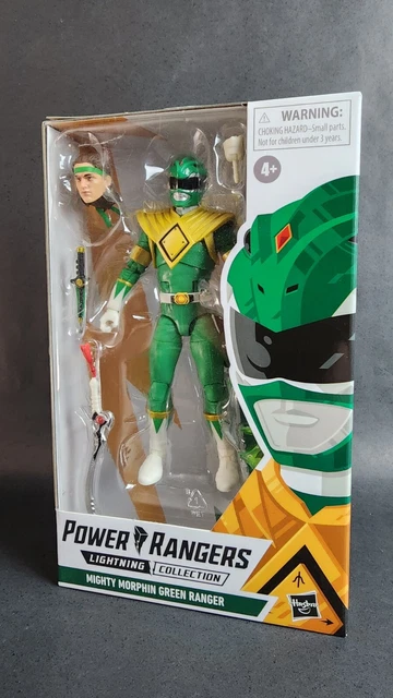 HASBRO 6& POWER Rangers Lightning Collection Mighty Morphin Green ...