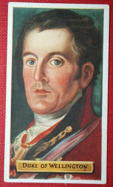 DUKE OF WELLINGTON British Military Commander Vintage 1937 Card BE16M £ ...