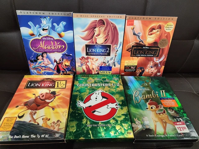 6 DVD LOT: Disney's (Special and platinum Edition) £31.39 - PicClick UK