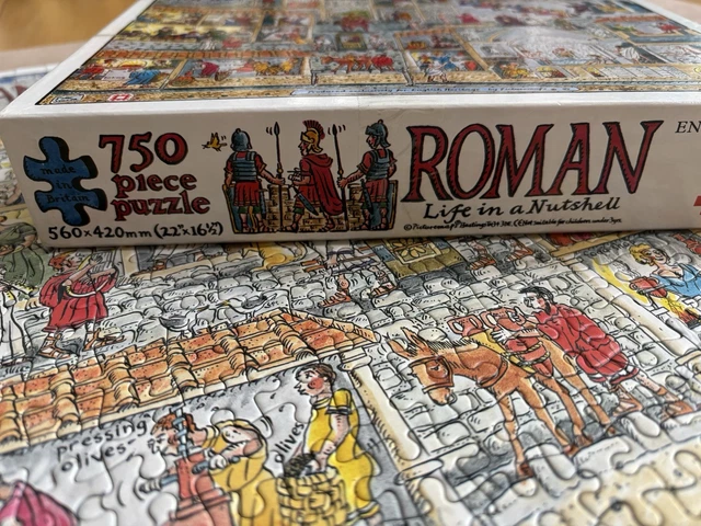 ENGLISH HERITAGE ROMAN Life In A Nutshell 750 Piece Jigsaw Puzzle ...