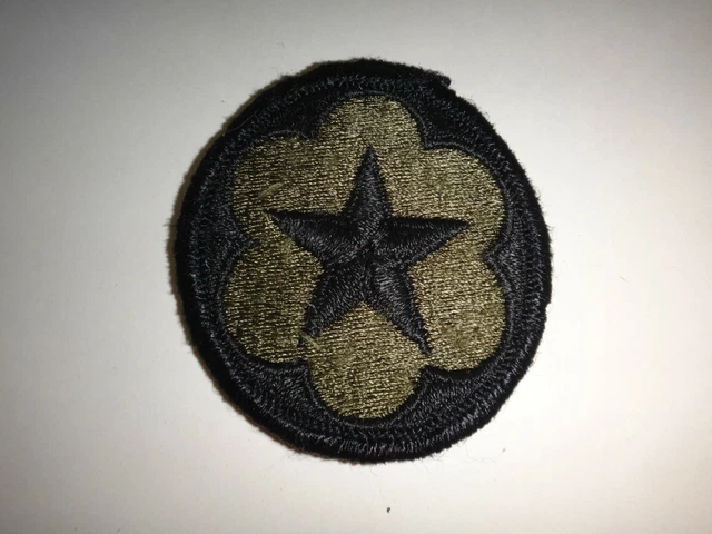 ÉTATS-UNIS ARMÉE ASF Armée Service Force Entraînement Centre Attenué ...