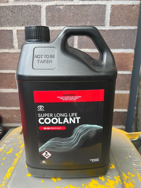 TOYOTA GENUINE SUPER Long Life Premixed Coolant 5 Litre 08889-80431 $50 ...