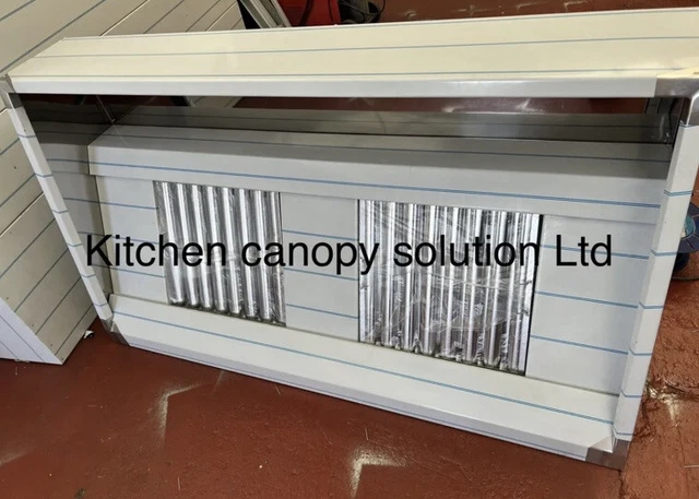 COMMERCIAL KITCHEN EXTRACTION Canopy/ hood 6ft+ Extraction kit With Fan ...