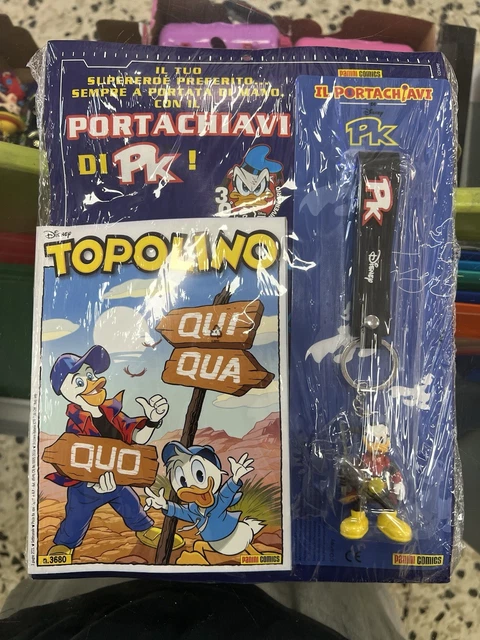 TOPOLINO 3680 ART Director Max Pezzali DISNEY Portachiavi Pk 30th ...